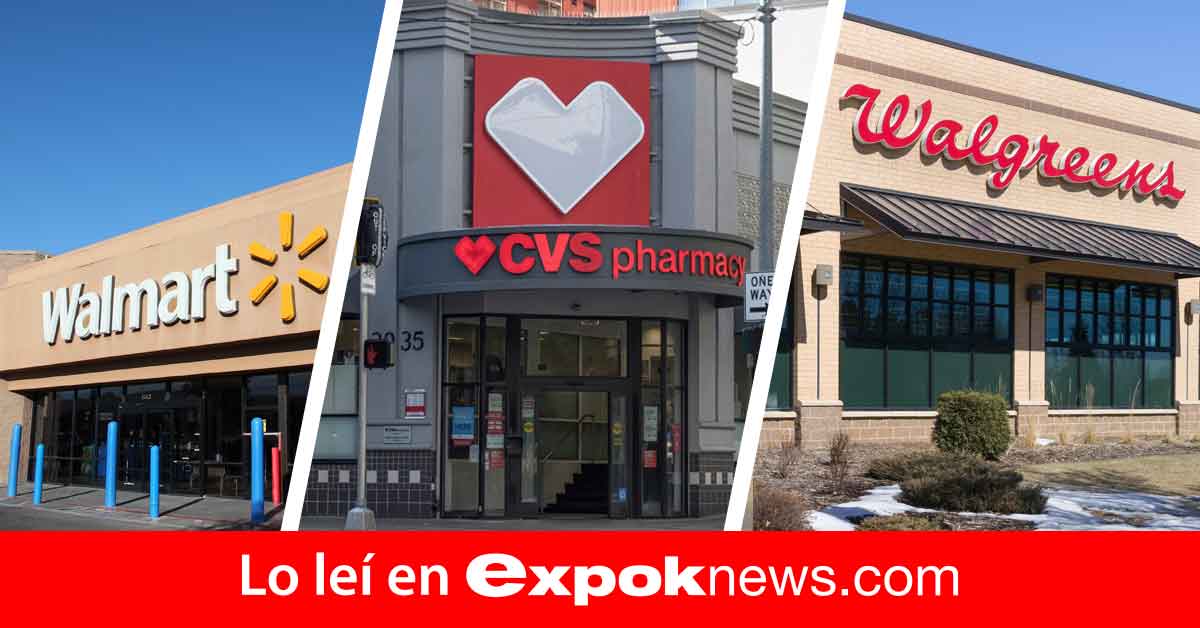 Por caso de opioides, Walmart, CVS y Walgreens deben pagar $650,5 millones