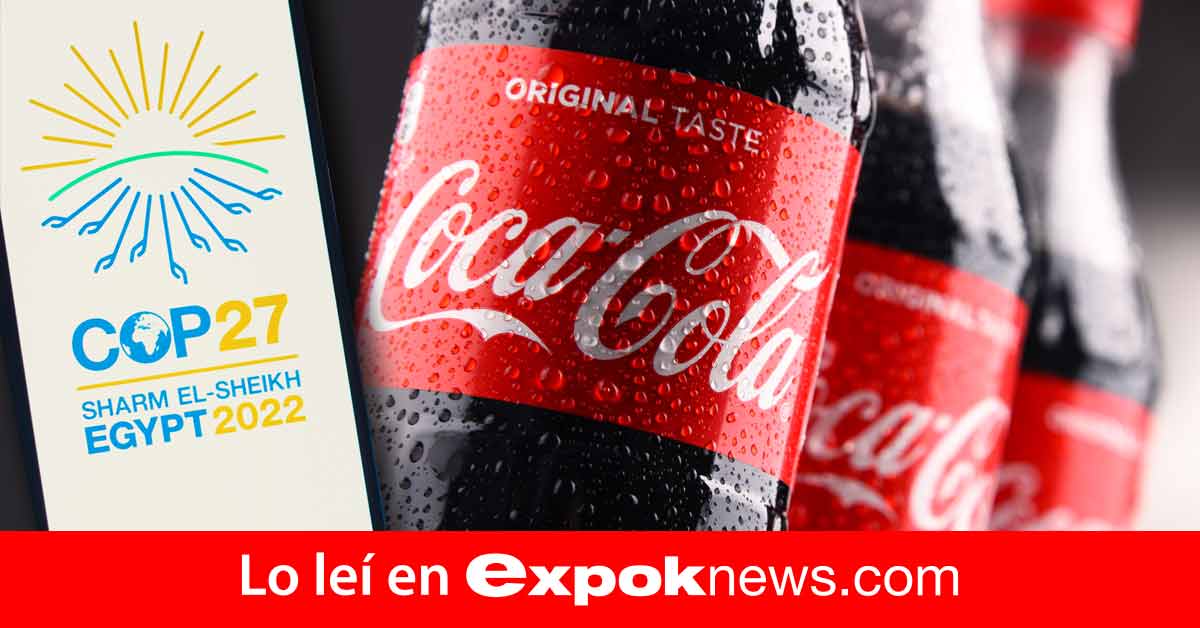Coca-Cola responde a críticas de su patrocinio en la COP27