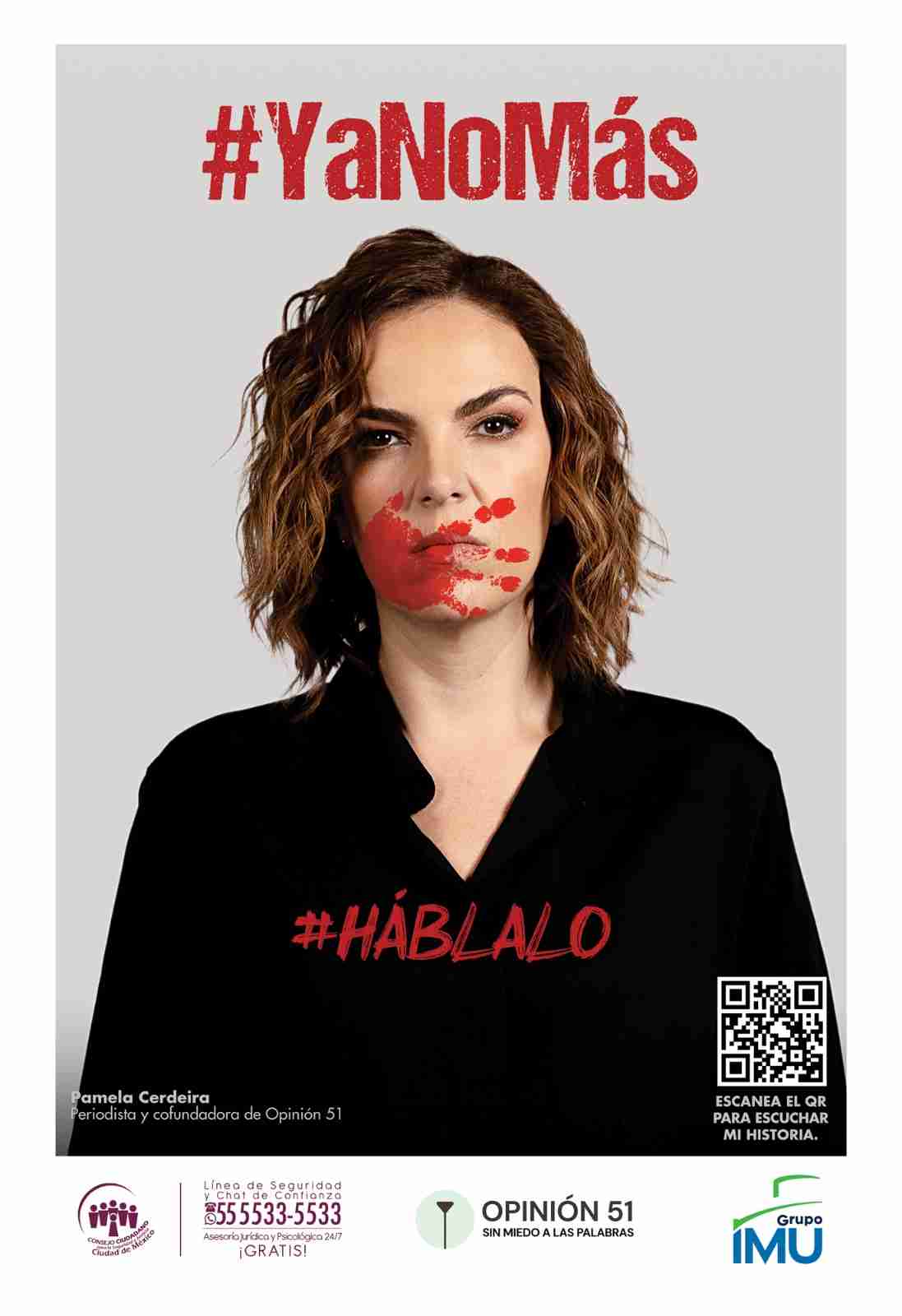 Grupo IMU lanza campaña #YaNoMás #Háblalo contra la violencia de género en México