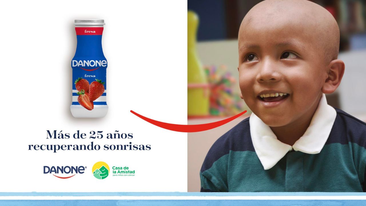 Construyamos sus sueños: Un programa de Danone para apoyar la lucha contra el cáncer infantil