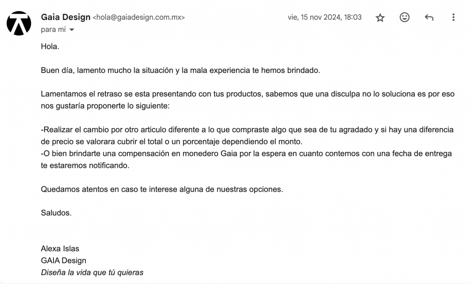 El fraude de GAIA Design: compradores reportan estafas masivas